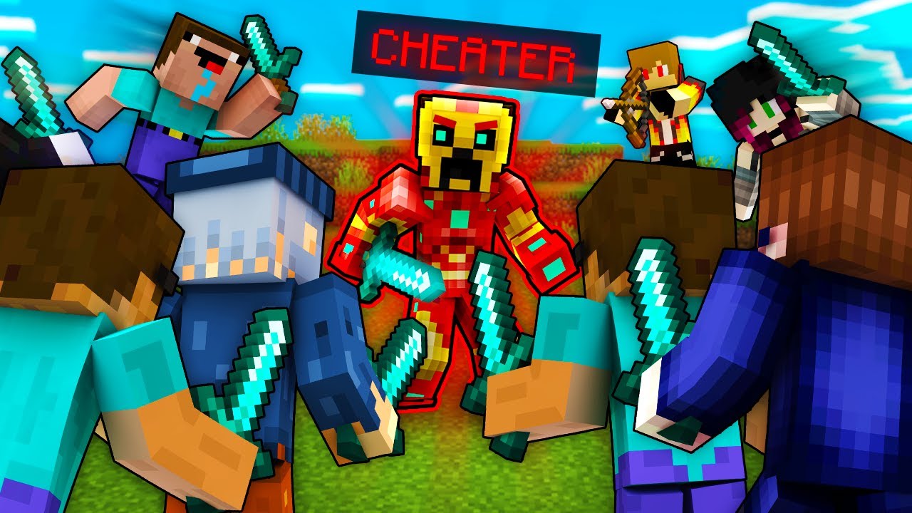 Uso i CHEAT per dominare un SERVER MINECRAFT - YouTube