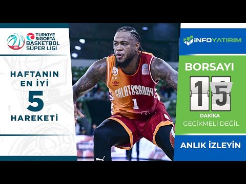 İnfo Yatırım | Türkiye Sigorta Basketbol Süper Ligi 7. Hafta | Top 5 Hareket