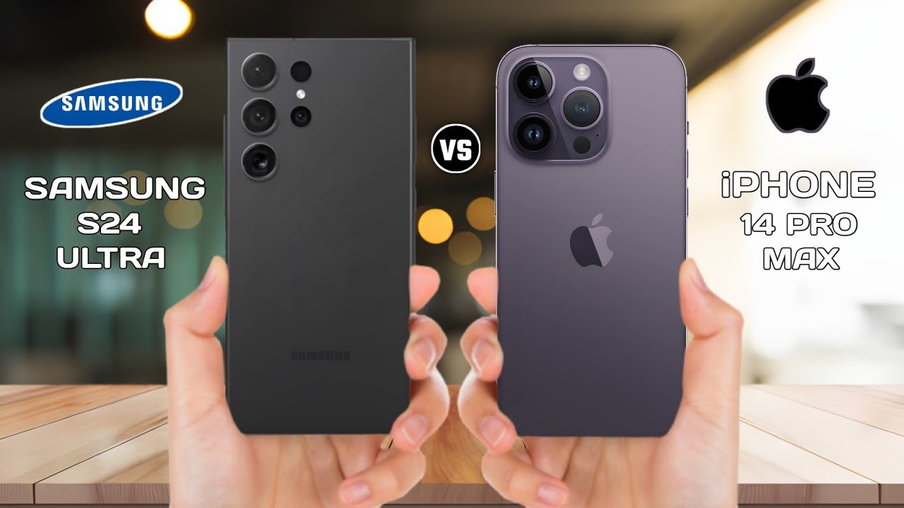 Samsung S24 Ultra Vs iPhone 14 Pro Max - YouTube