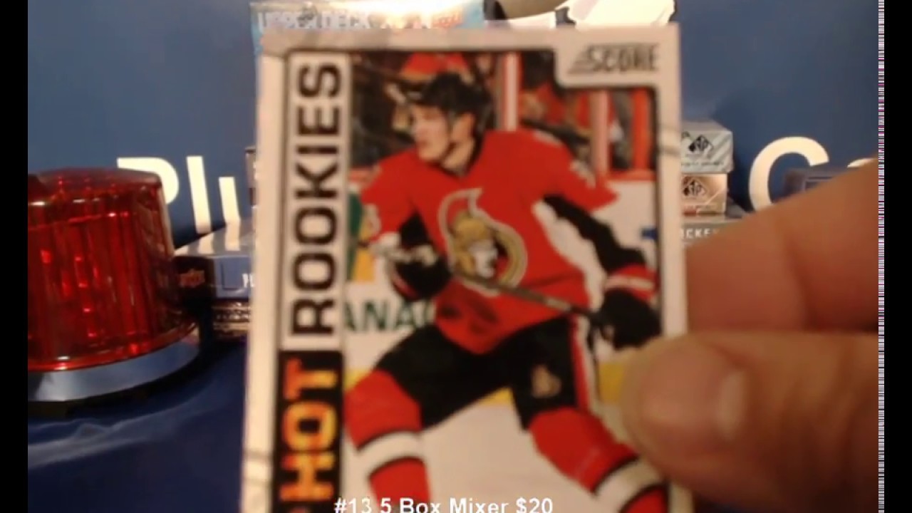 Personal Box of Slap Shot Hockey for Plumster35 Cards - YouTube