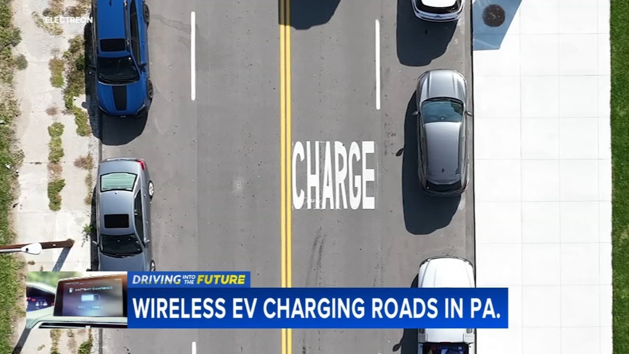 Driving into the Future: Wireless road charging in Pennsylvania? - YouTube