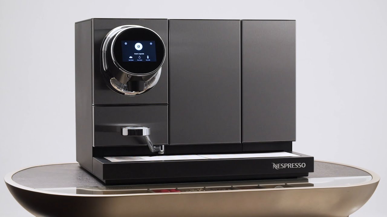 Nespresso Momento 120 - Réglages de la mousse de lait - YouTube