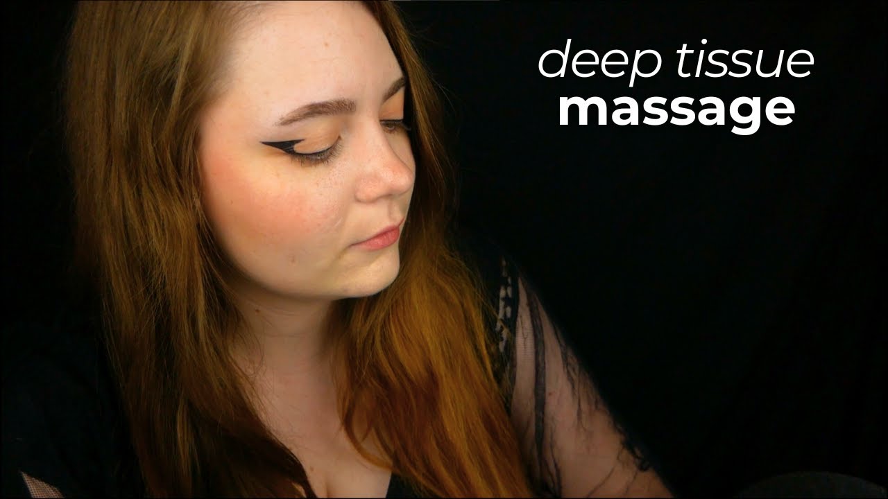 Deep Tissue Massage Therapy ASMR (Massage Sounds, Narrating Actions ...