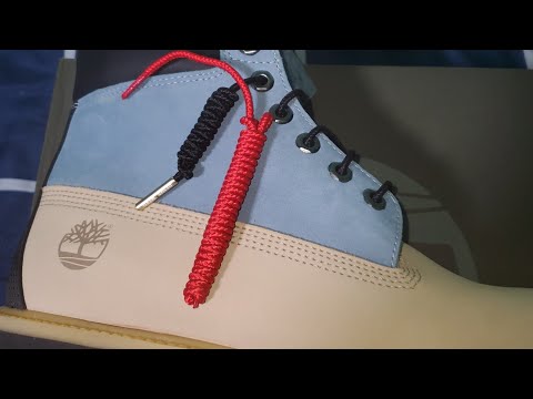 How to lace Timbs like @Day Twice Timbs! - YouTube
