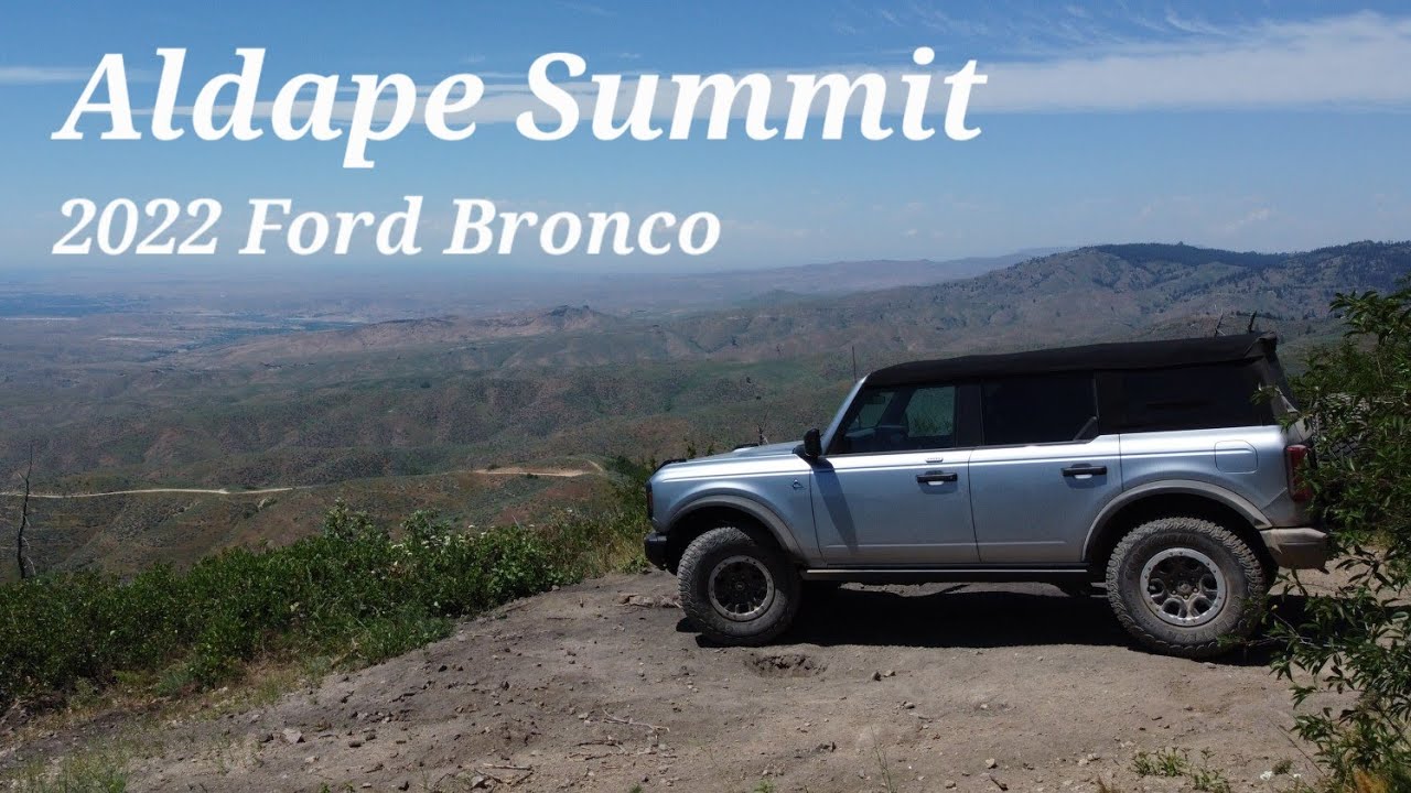 DJI Mini 2 - Ford Bronco Off-roading at Aldape Summit - YouTube
