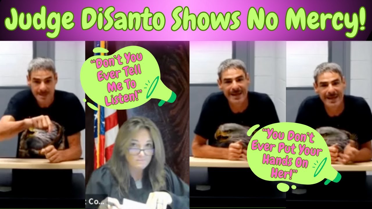 Judge DiSanto Shows No Mercy! "Don't You Ever Put Your Hands On Her!" # ...