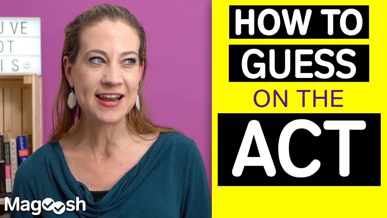 How To Guess on the ACT - YouTube