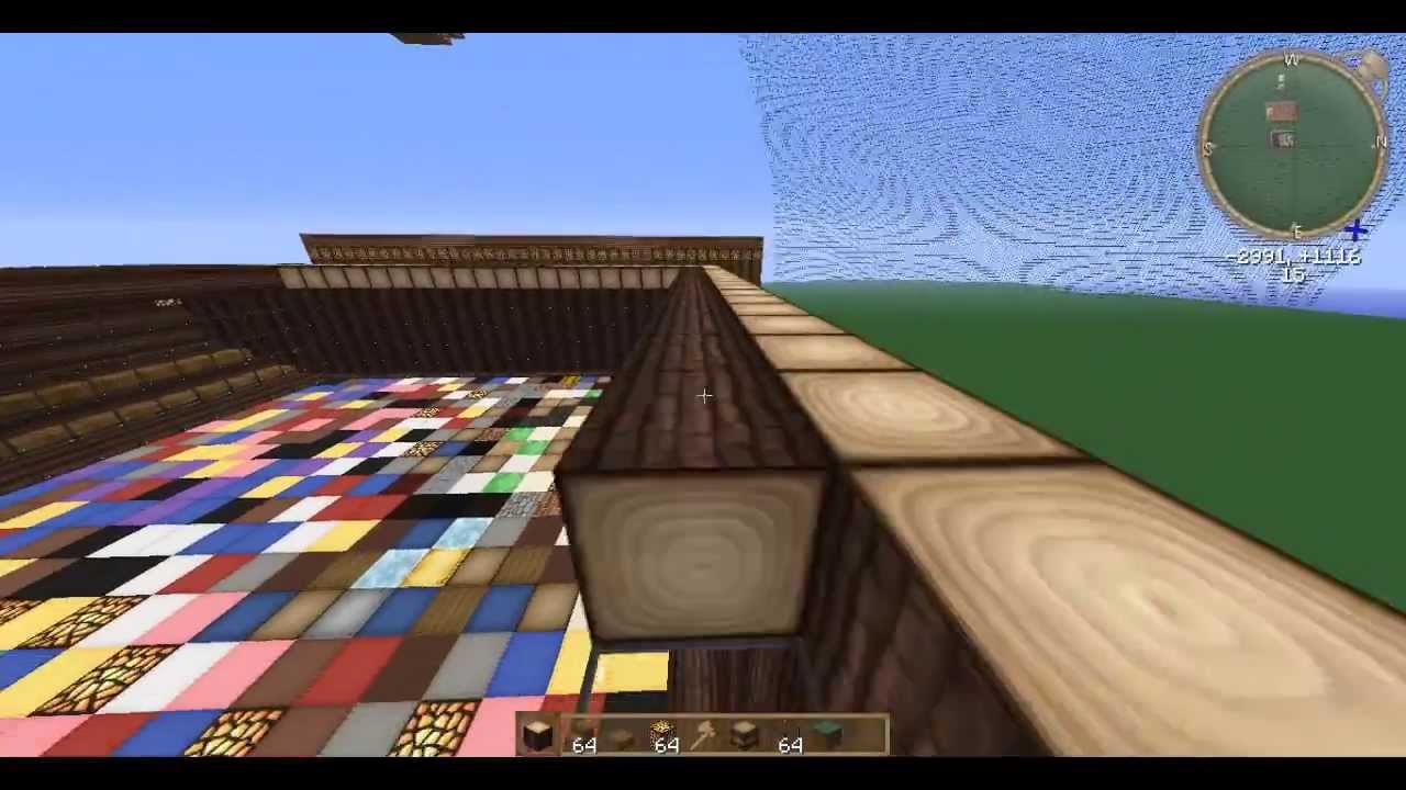 Minecraft Spleef Arena Bauen 1.6.2 - YouTube