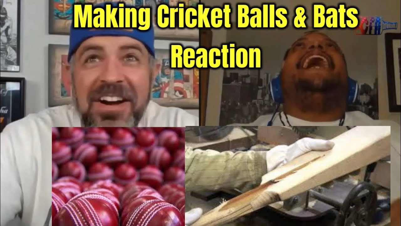 Making of Cricket Balls and Bats | Reaction - YouTube