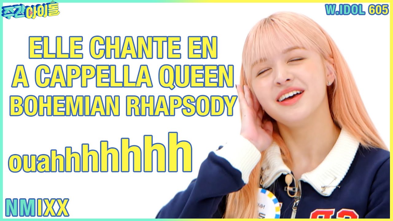 Chante EN A CAPPELLA QUEEN "BOHEMIAN RHAPSODY" ![FR/ENG SUB][WIDOL 605 ...