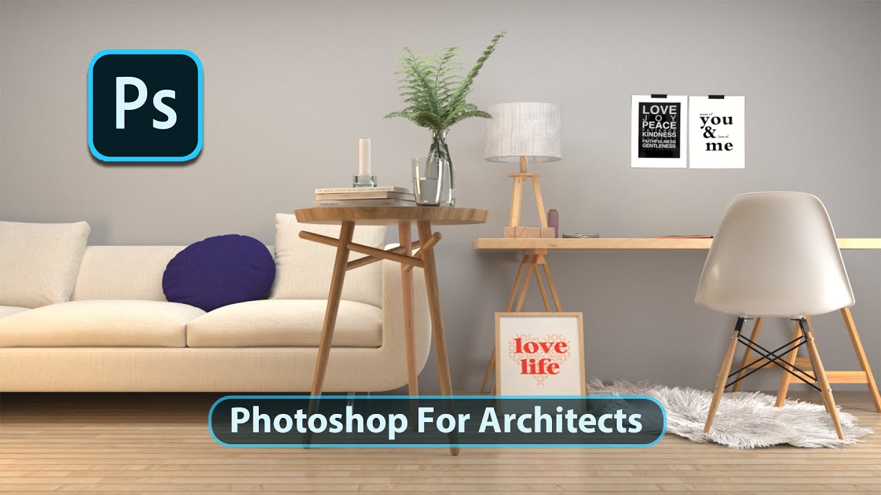 01- Getting Started With Post Production | Photoshop For Architects ...