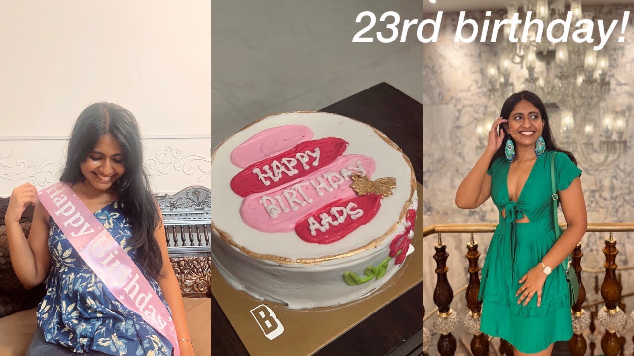 I turned 23! Birthday vlog 🫶🏻 - YouTube