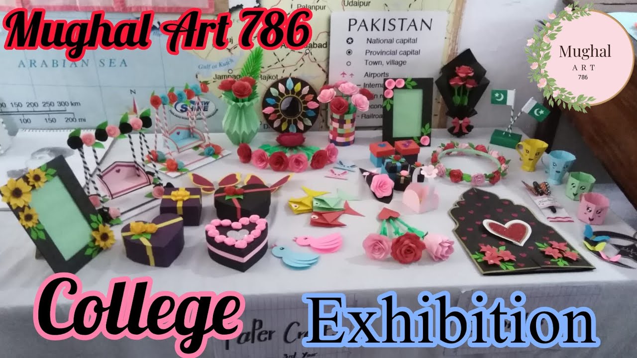 College exhibition project | craft exhibition ideas | school exhibition ...