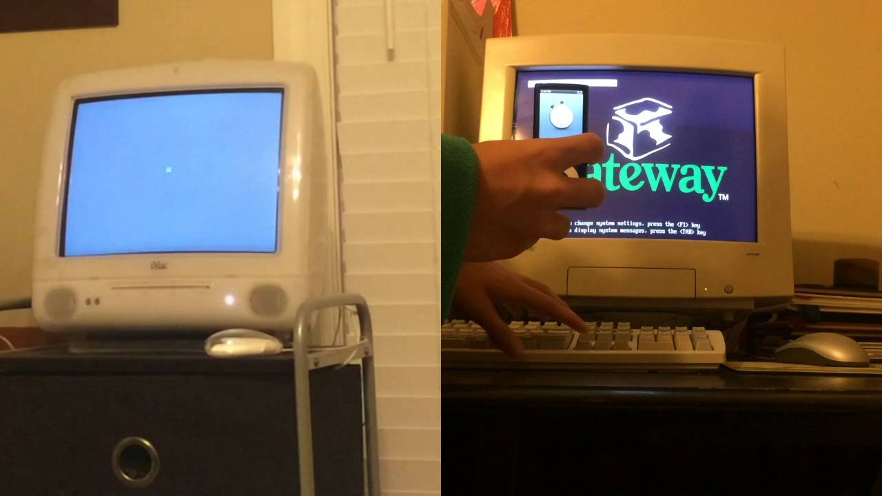 Surviving 2016 #200 iMac G3 Snow vs Gateway E4200 - YouTube