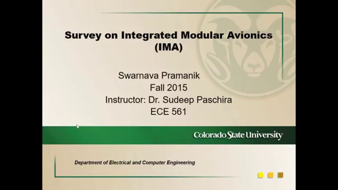 Integrated Modular Avionics presentation - YouTube