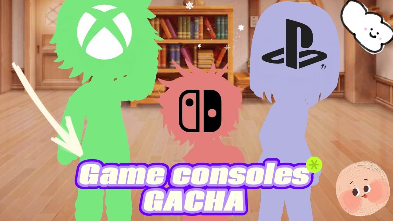 everything you need to know about my game consoles au || Gacha club ...