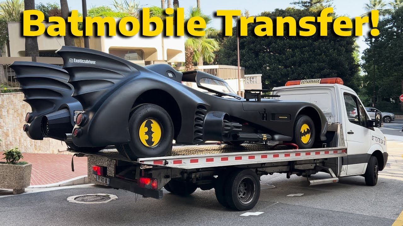 How the Batmobile Goes for Maintenance! @exotics_driver - YouTube