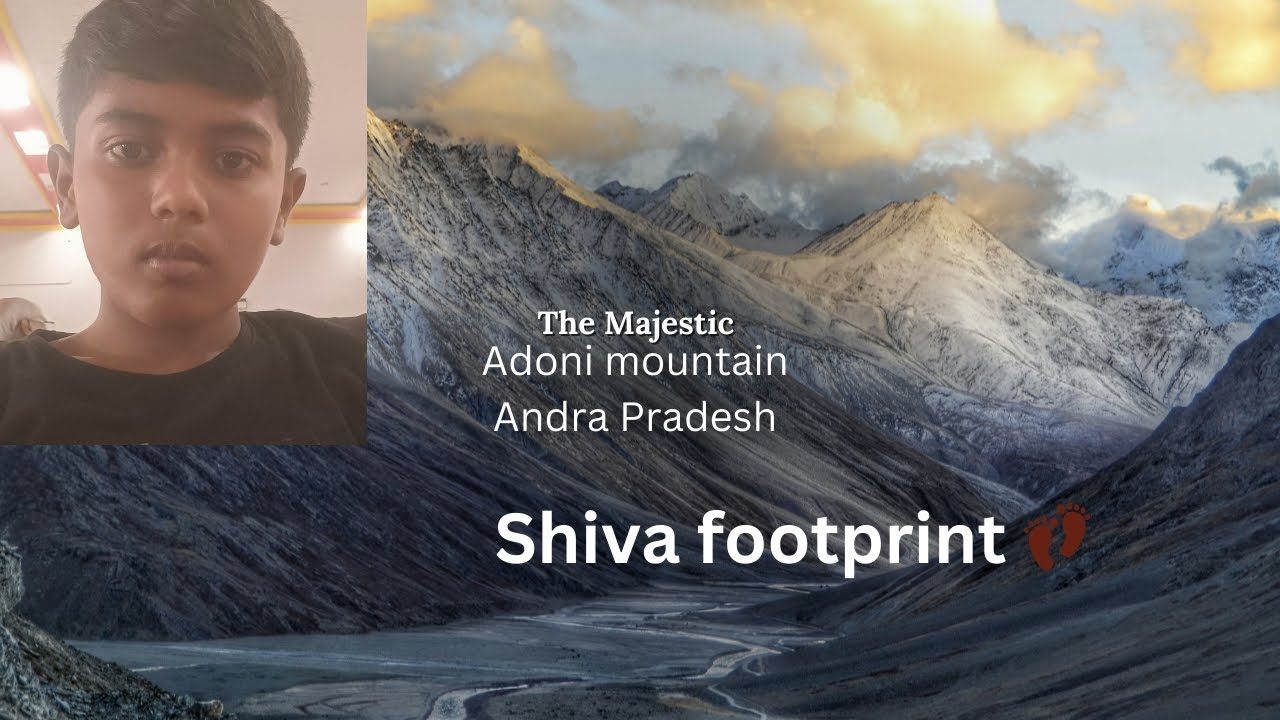 ADONI MOUNTAIN 🌄 | MEHTRE CREATION | SHIVA FOOTPRINT 👣 | #andrapradesh ...