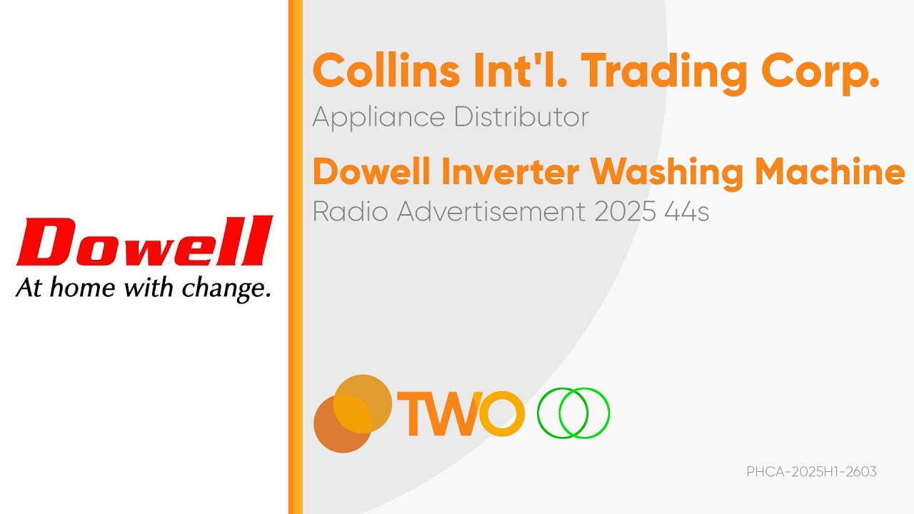 Dowell Inverter Automatic Washing Machine Radio Ad 2025 44s [ST] - YouTube