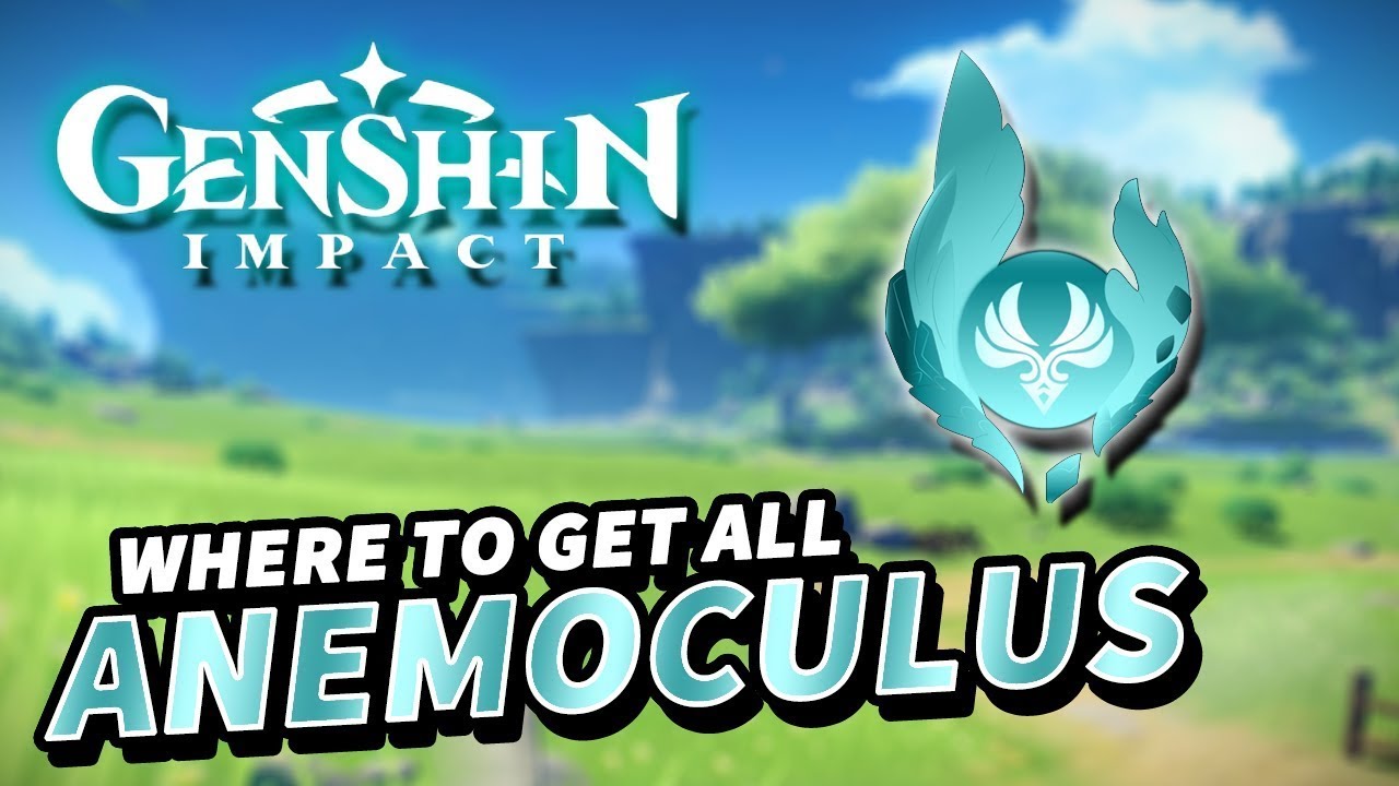 All 65 Anemoculus locations Genshin Impact - YouTube