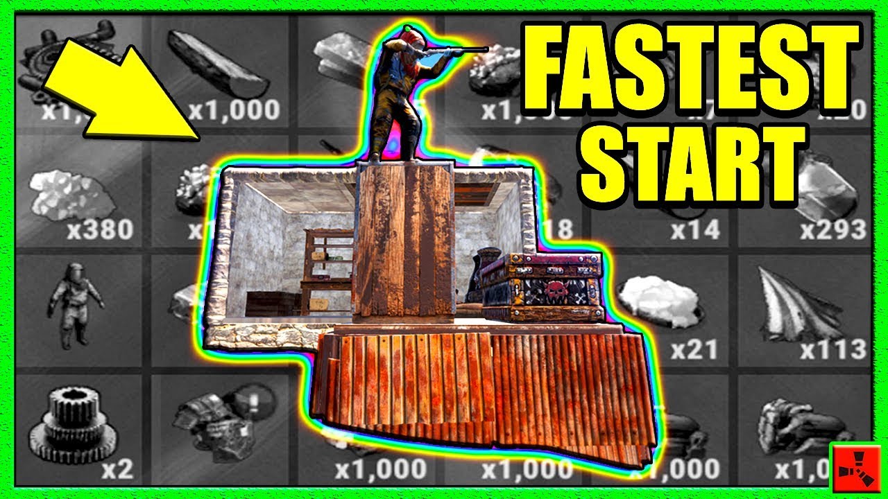 Rust FASTEST START + RICH Decayed Base RAIDS! - SOLO/DUO/TRIO (Rust ...