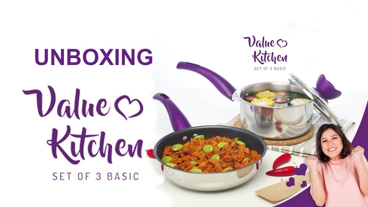 Value Kitchen: Set of 3 Basic - YouTube