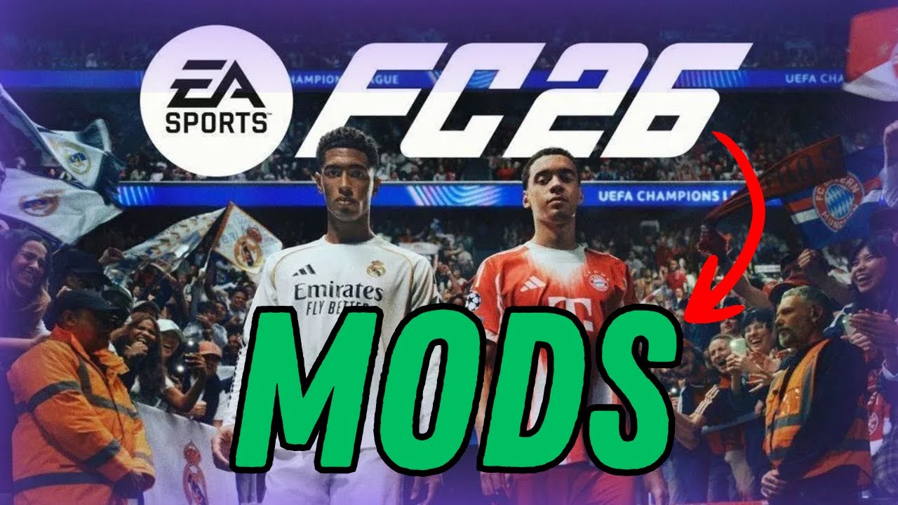 EA FC 26 - COMO BAIXAR E INSTALAR MODS - RÁPIDO E FÁCIL! - YouTube