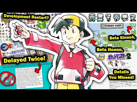 A Chaotic Deep Dive Into Pokemon Gold & Silver's Scrapped Content