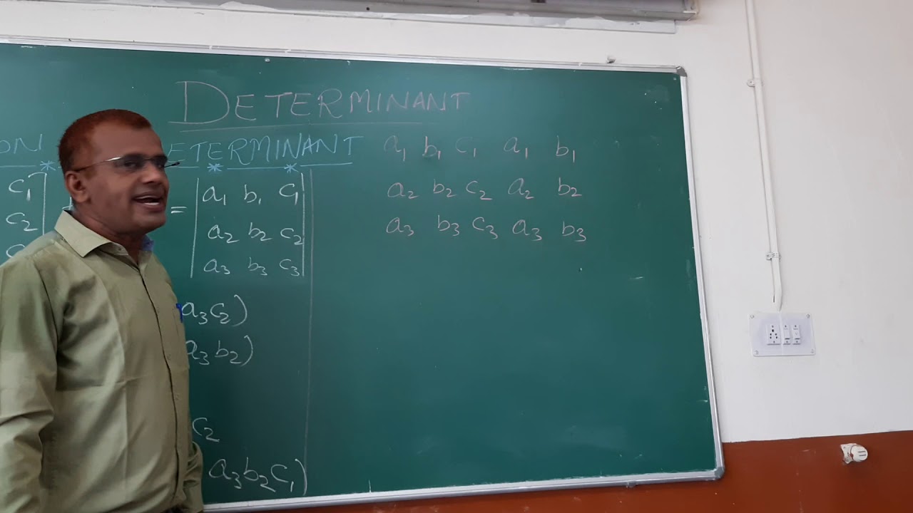 Sarrus method to expand Determinants. - YouTube