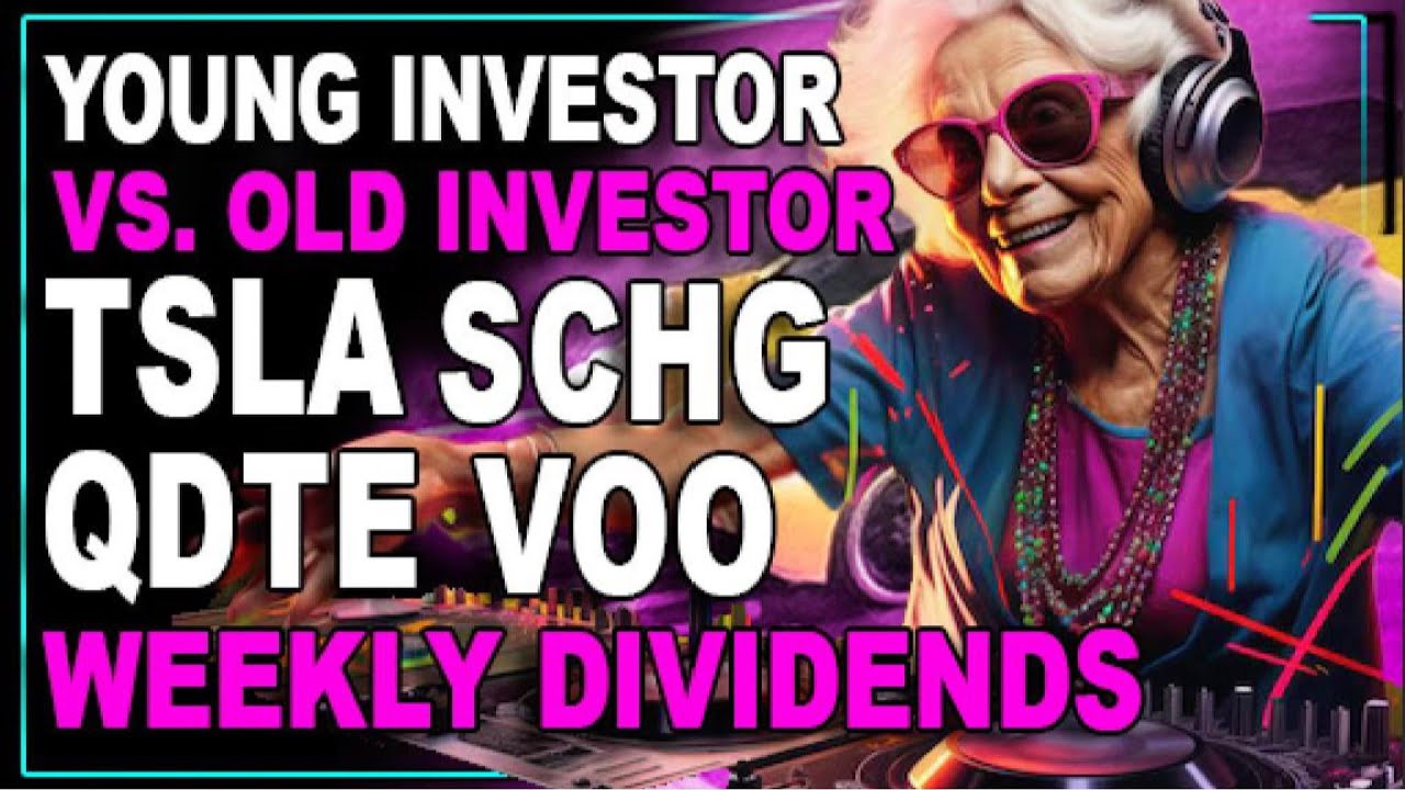 ⚠️ Young Investors Vs. Old Investors: TSLA, SCHG, QDTE, VOO - Weekly ...