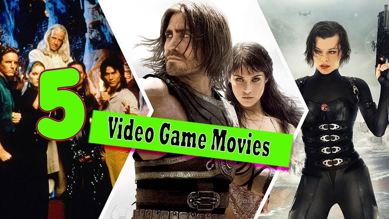The best 5 Video Game Movies According To Rotten Tomatoes - YouTube