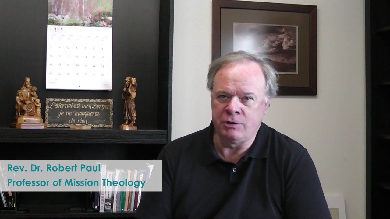 Rev. Dr. Robert Paul - Faculty Member at Vancouver School of Theology ...
