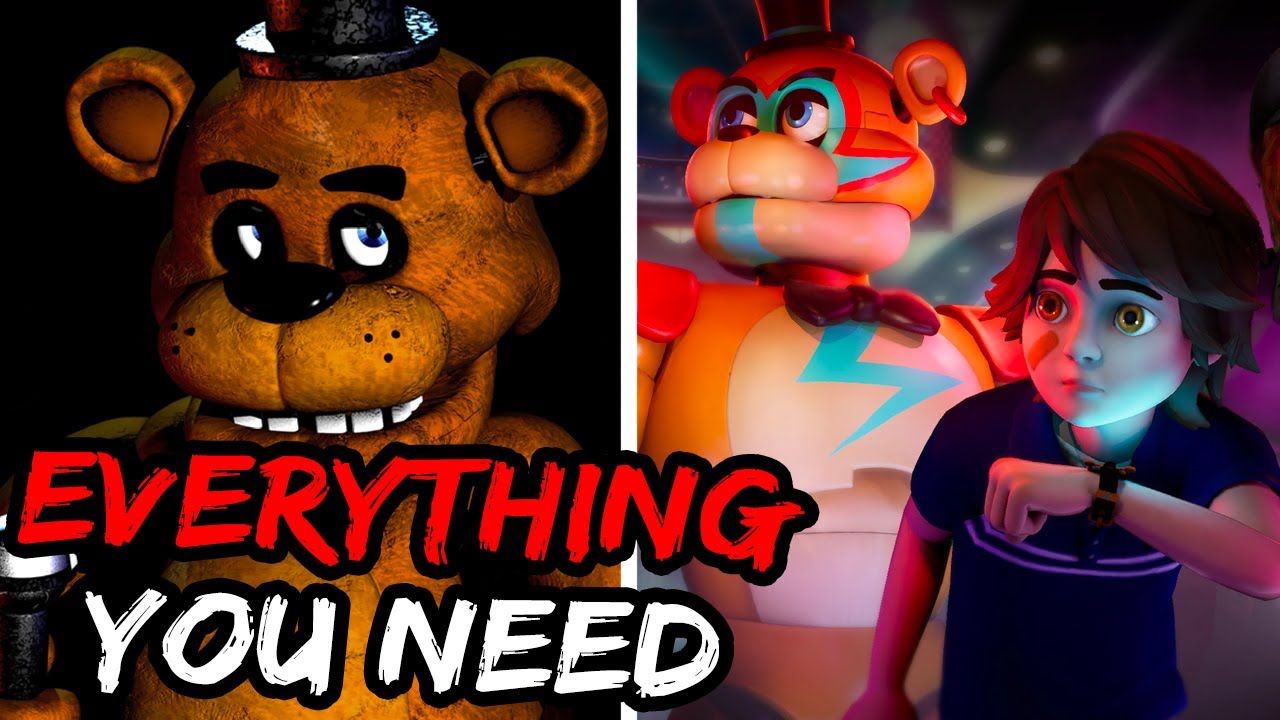 FNAF Crash Course | Lore from FNAF 1 - Security Breach - YouTube