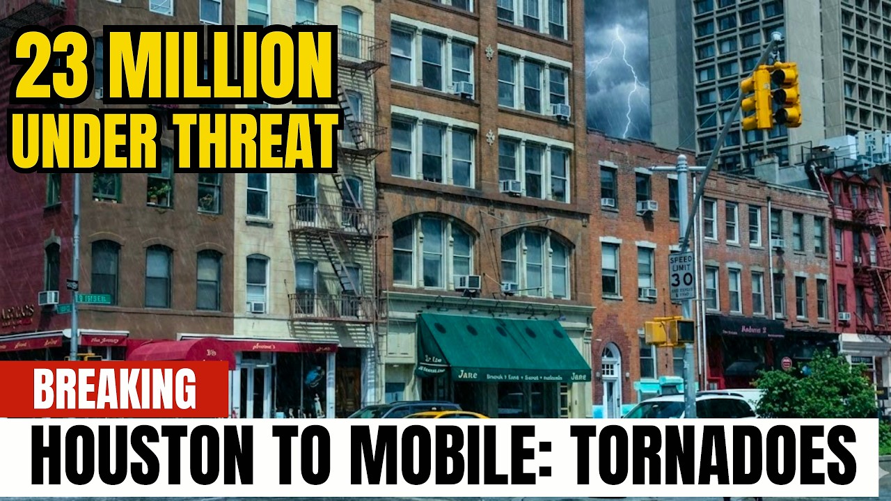Breaking News: Monster Tornadoes SHOCK Gulf Coast! Houston to Mobile ...