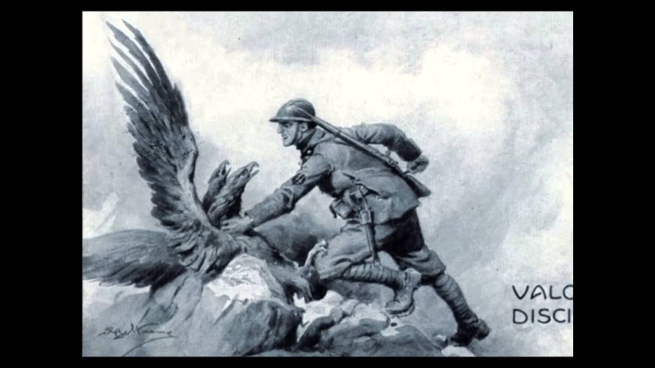 Il Canto degli Arditi - Fiamme Nere - YouTube