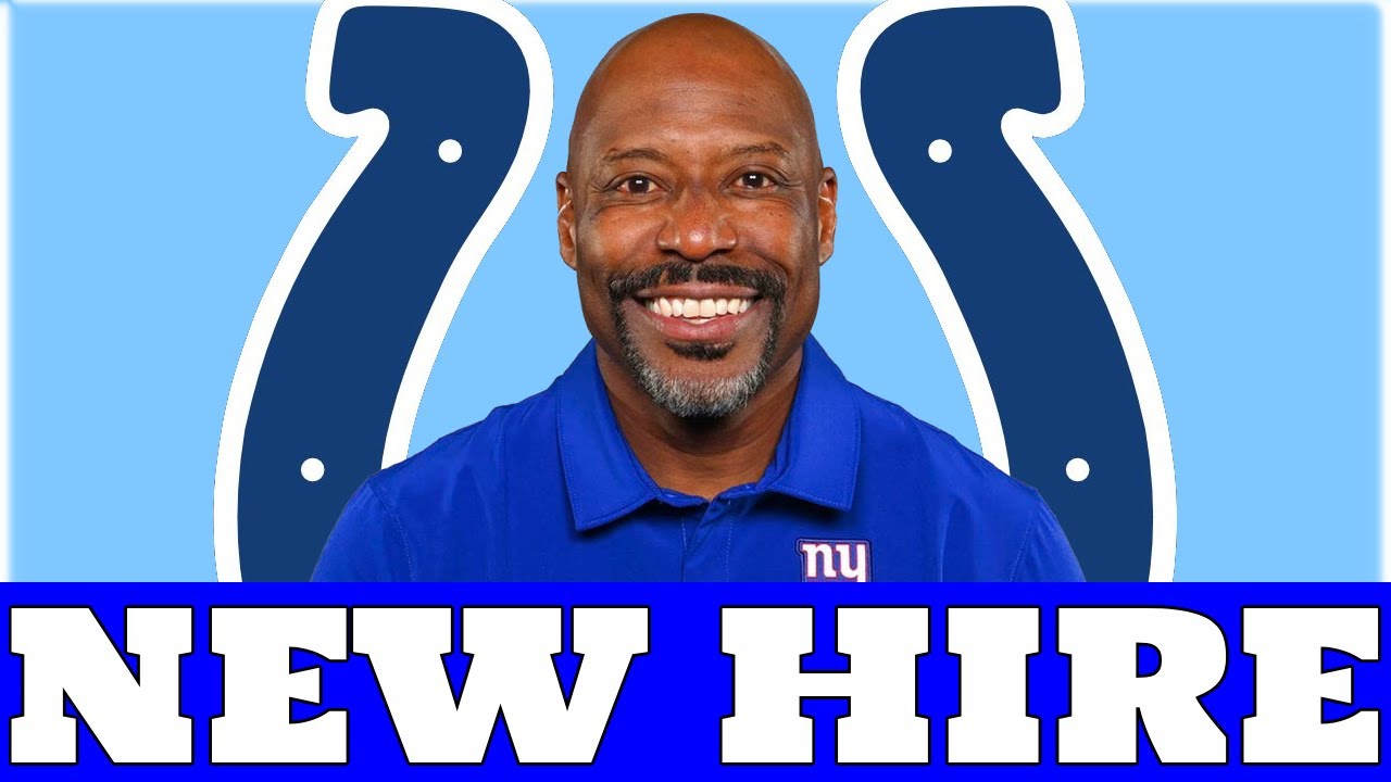 BREAKING NEWS Colts hire Giants RB Coach DeAndre Smith ! - YouTube
