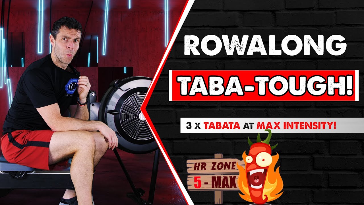 Get Fit by Rowing FAST - TABATA - ZONE 5 HR: Get Fit 6 - YouTube