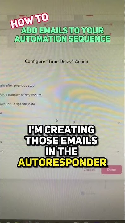 How To: Add Emails in Your Automation Sequence with Groove.CM. #emailautomation - YouTube