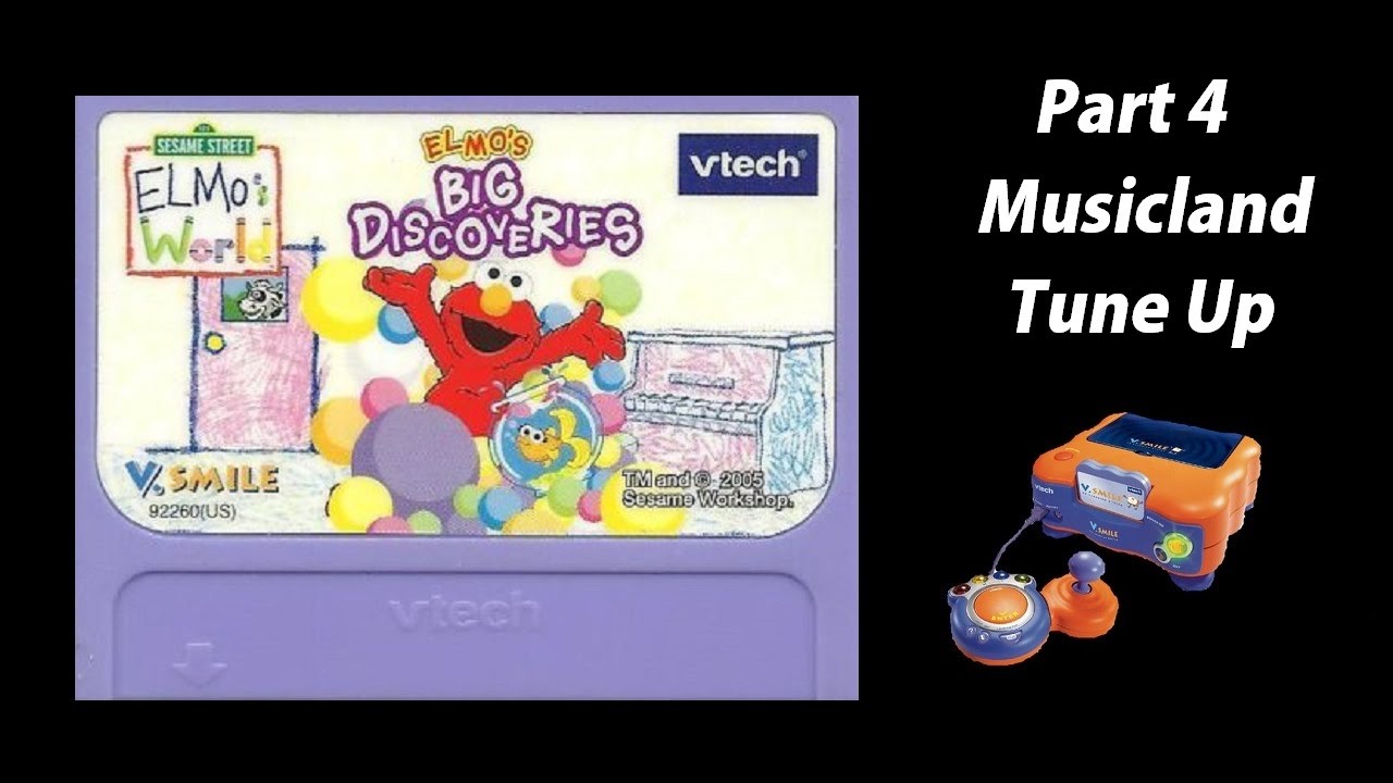 Elmo's Big Discoveries (V.Smile) (Playthrough) Part 4 - Musicland Tune ...