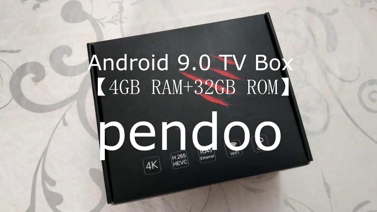 Android 9.0 TV Box 【4GB RAM+32GB ROM】PENDOO - YouTube