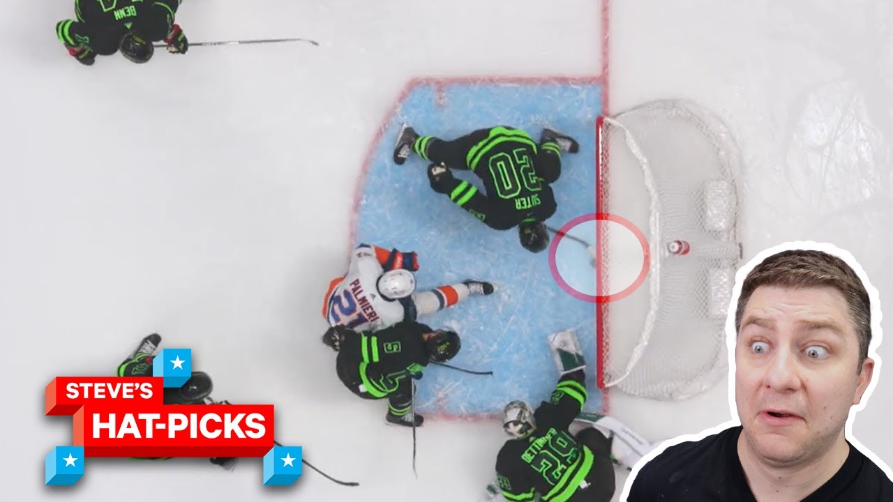 NHL Plays Of The Week: HOW Did The Puck Not Cross The Goal Line ...