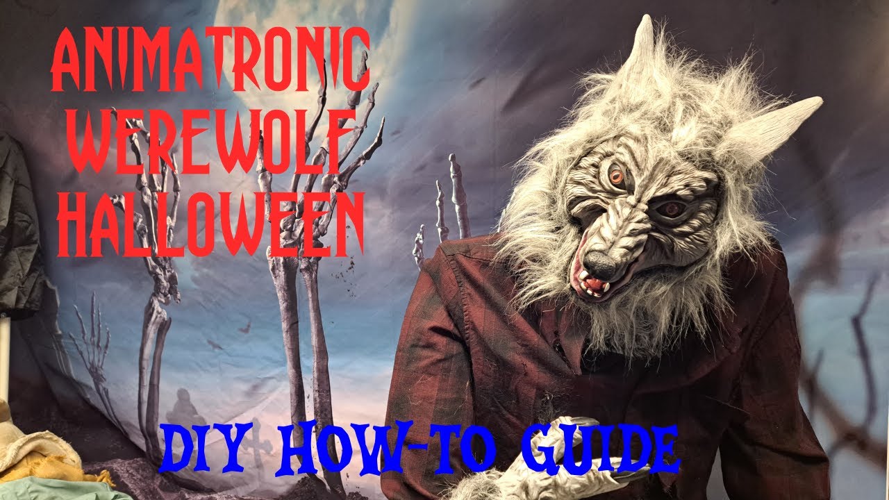 DIY Animatronic Werewolf for Halloween - YouTube