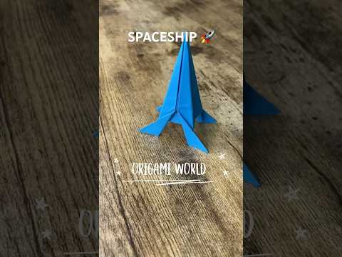 How To Make A Paper Rocket Ship That Flies Far