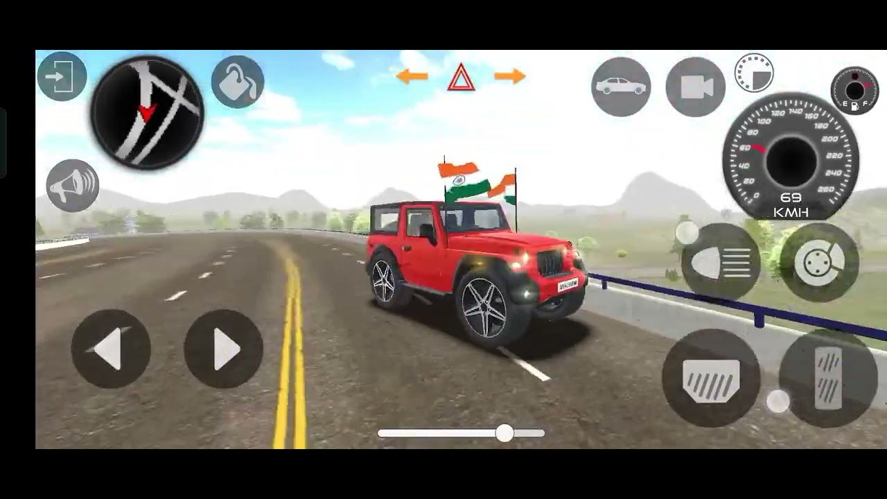 Dollar song ( Sidhu moose wala) Thar 😈#indiancarsimulator3d - YouTube