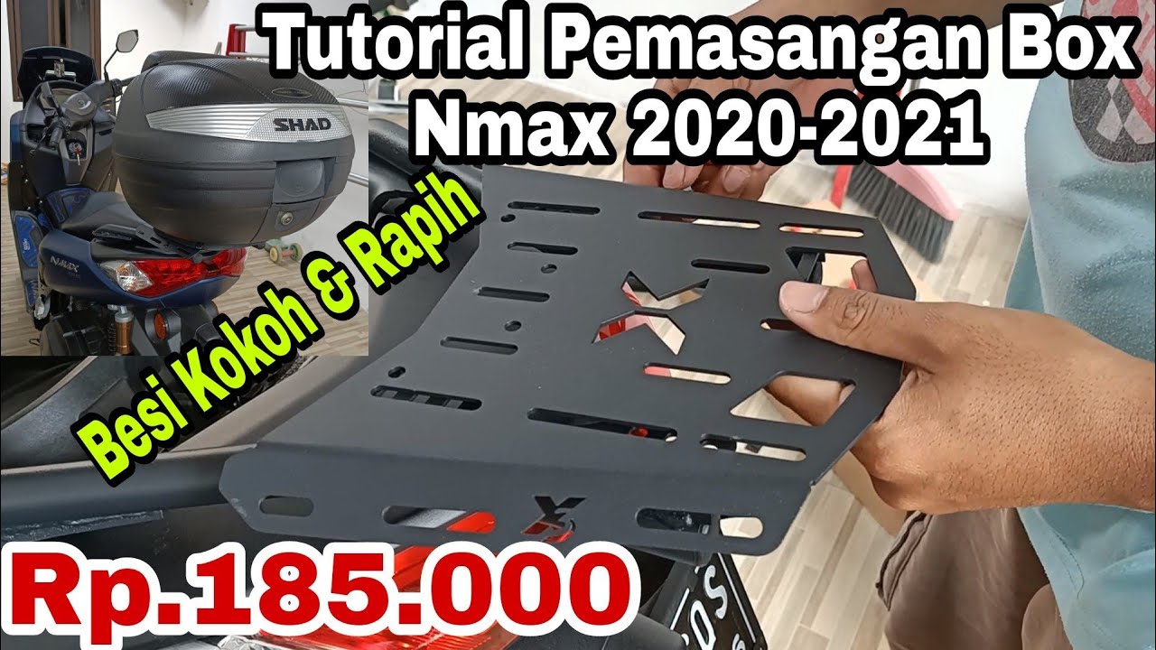 Bracket Box Belakang Untuk Nmax 2020-2021 Untuk All Box - YouTube