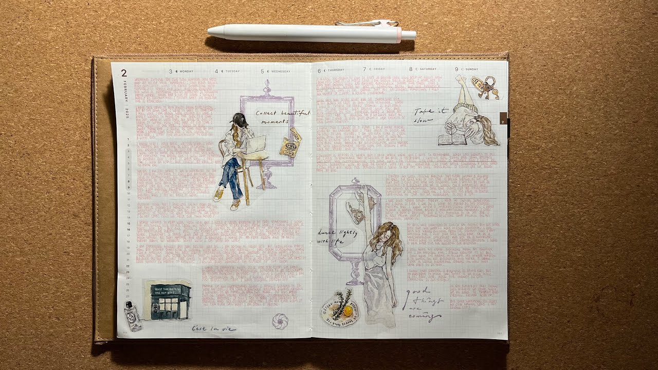 25.6 In the process of journaling | Journal with me on my Take a Note ...