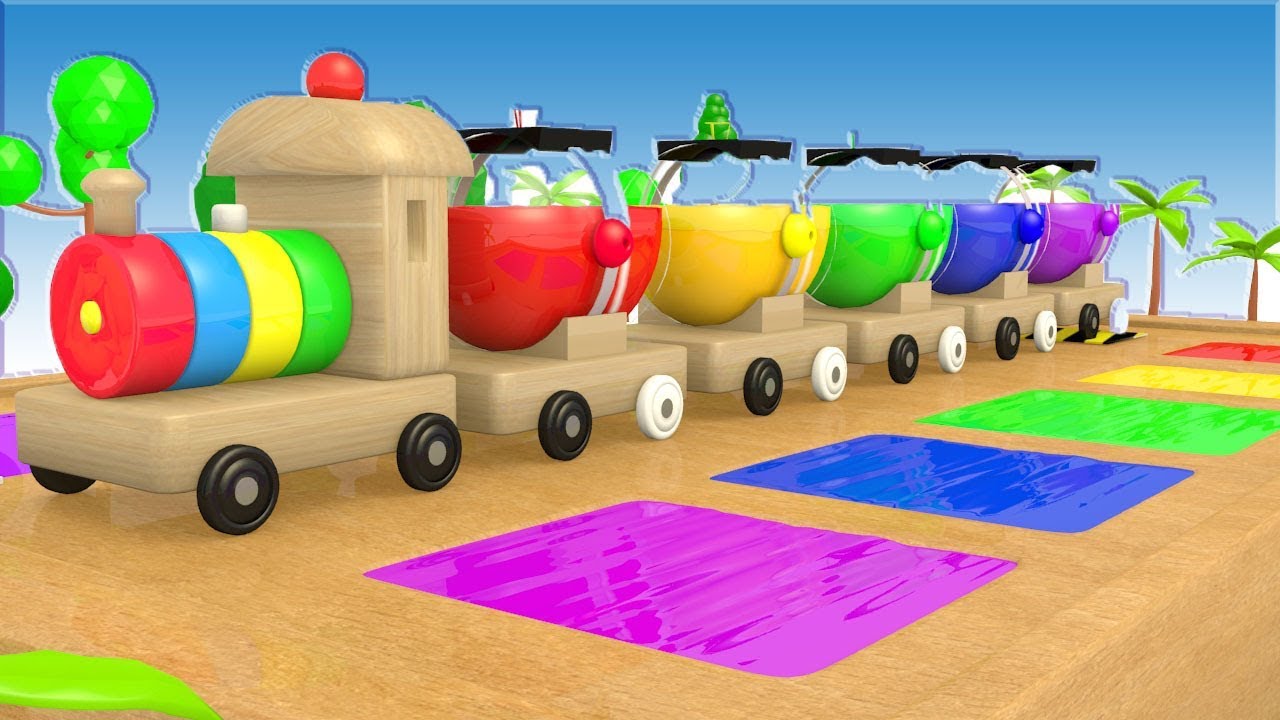 New Colors Song Learning Colors for Kids with Trucks - The Chu Chu ...