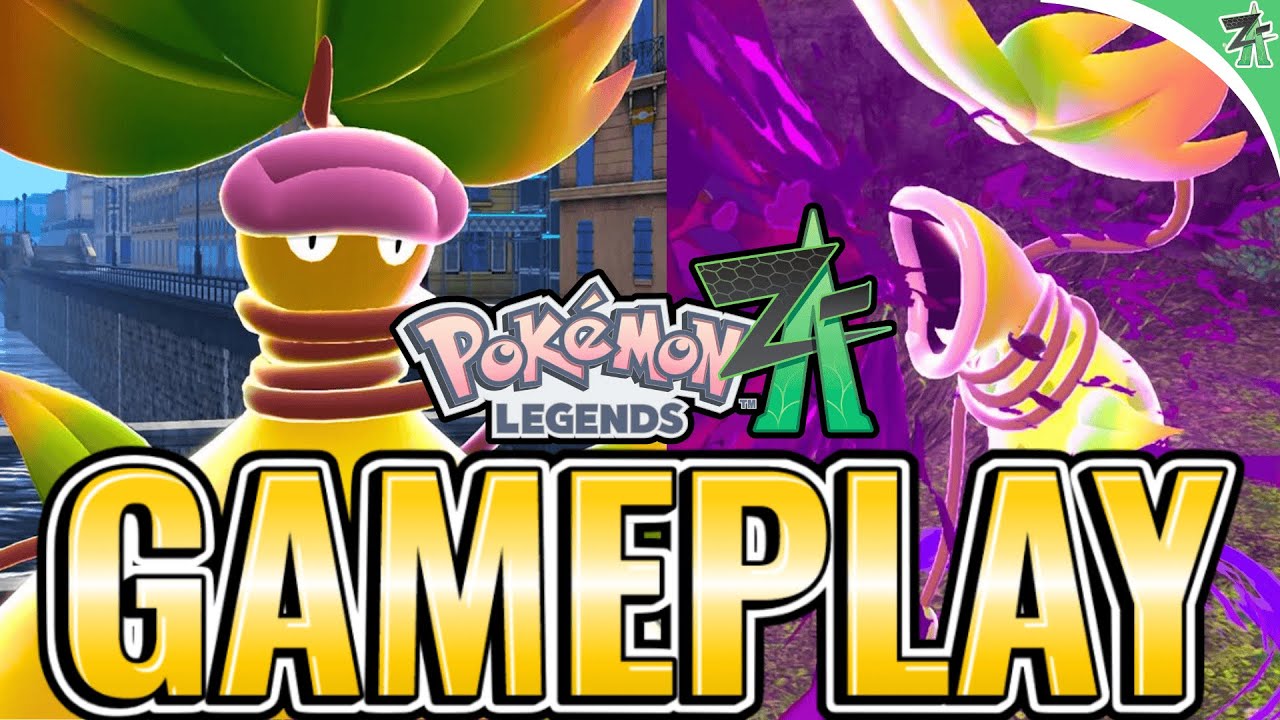 MEGA VICTREEBEL Looks AMAZING! Pokemon Legends Z-A Gameplay - YouTube