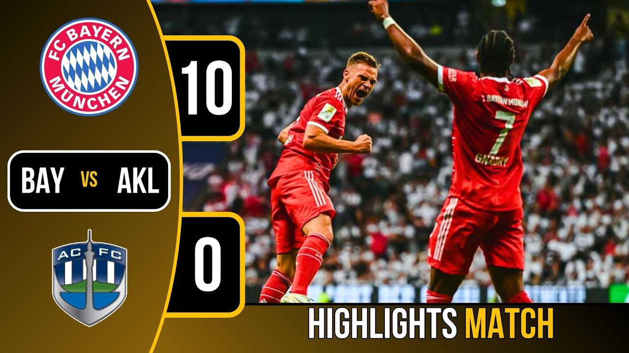 Bayern Múnich vs Auckland City 10-0 | All Goals Highlights | FIFA Club ...