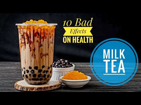 10 Bad Effects of Drinking Milk Tea on Health | About Health - YouTube